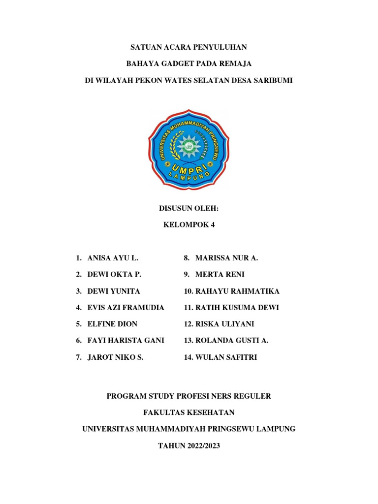 Sap Remaja Gadget | PDF