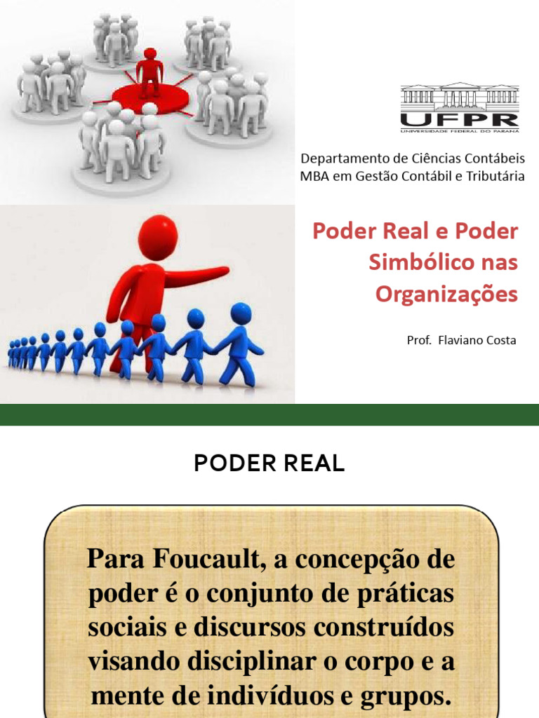 Poder Simbólico nas Organizações | PDF | Liderança | Sociologia