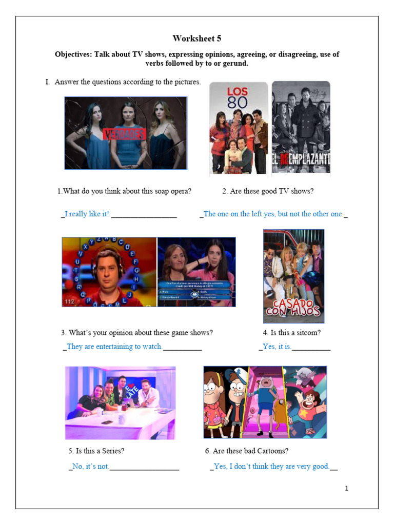 Worksheet 5 | PDF | Linguistics