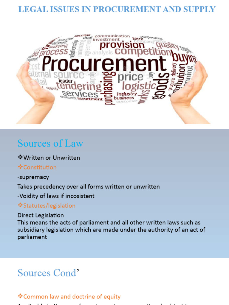 Sources of Law | PDF | Finance & Money Management | Law