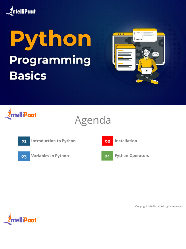 Python Basics Day 1 Pdf Variable Computer Science Arithmetic