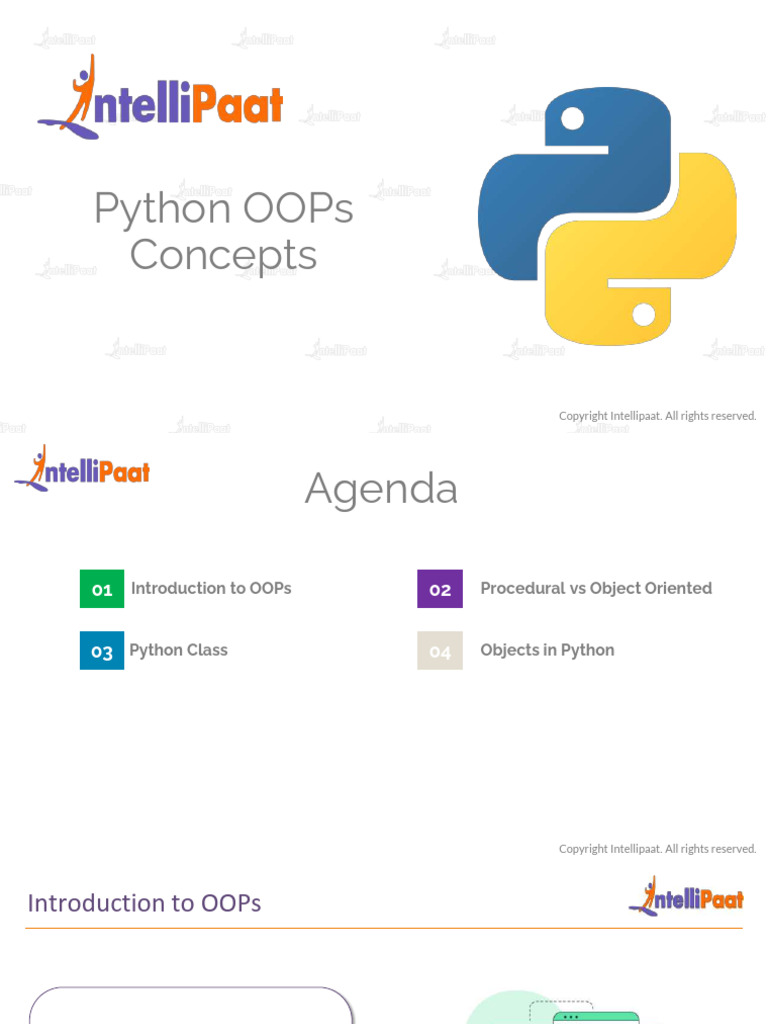 Python Oops Concepts Day 4 Download Free Pdf Object Oriented