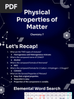 Science Notes-States of Matter - Grade 6 | PDF