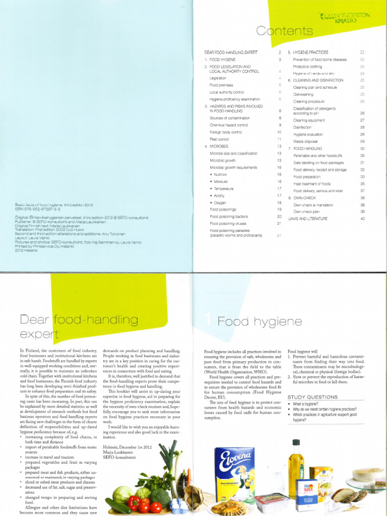 Hygiene Passport1 | PDF