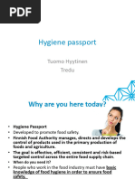Hygiene Passport Practice Test Questions | PDF | Foods | Foodborne Illness