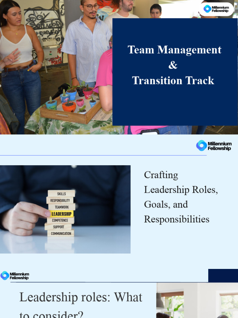 S4 Team Management & Transition Track | PDF | Leadership | Business