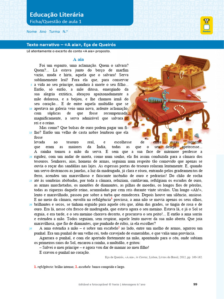 A Aia de Eça de Queirós | PDF