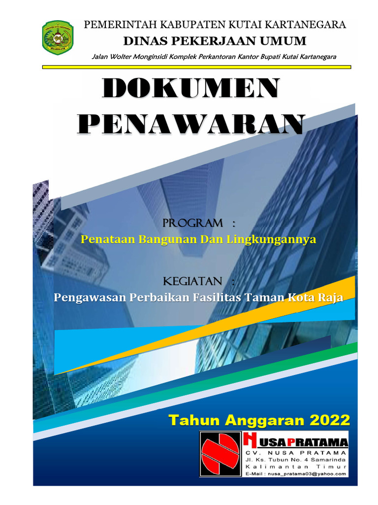 Dokumen Penawaran CBD 2022 Final | PDF