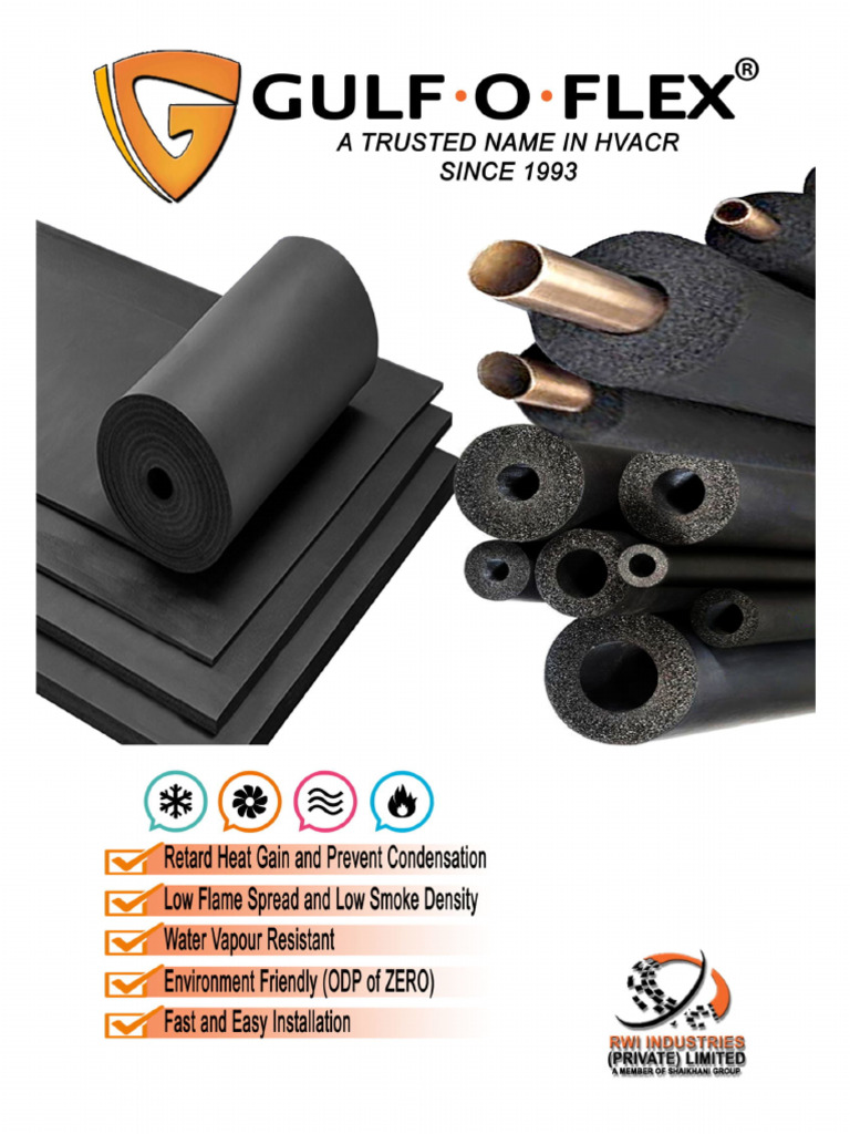 Gulf-O-Flex Insulation - RWI | PDF