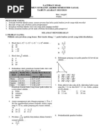 Soal Ulangan Kelas 8 Bilangan Berpangkat | PDF