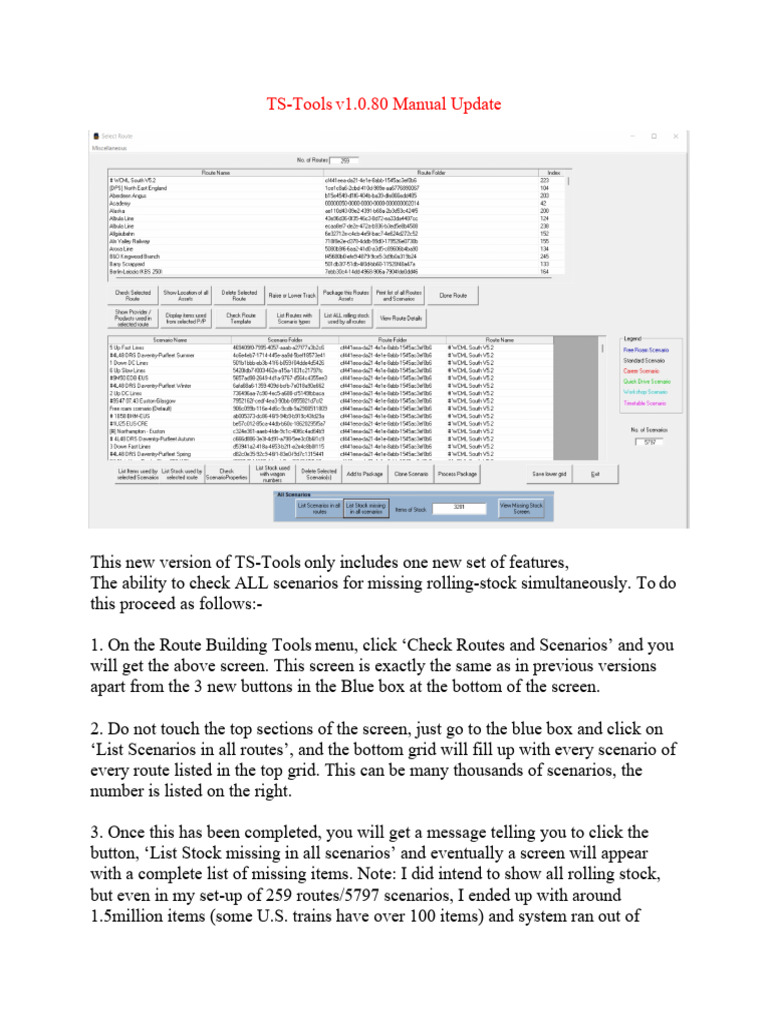TS-Tools v1080 Manual Update | PDF | Office Equipment | Computer Hardware