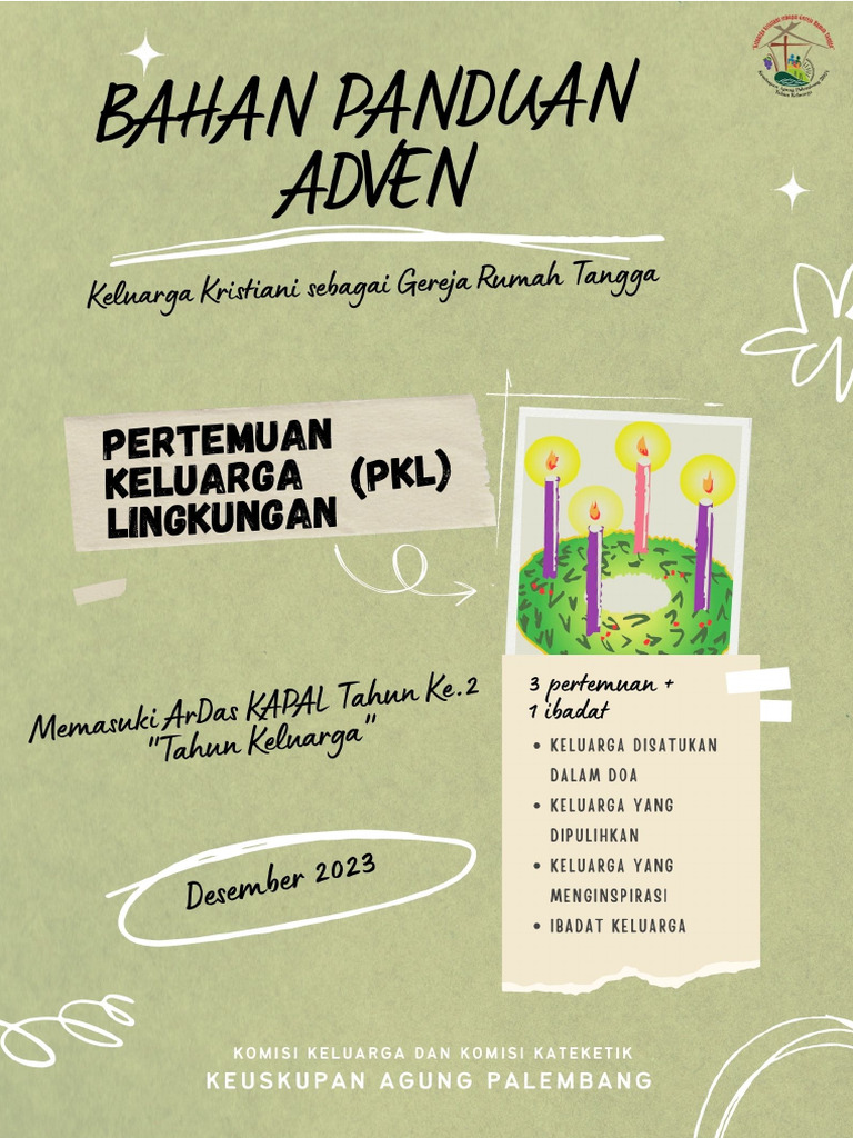 Panduan Adven 2024: Keluarga Kristiani | PDF