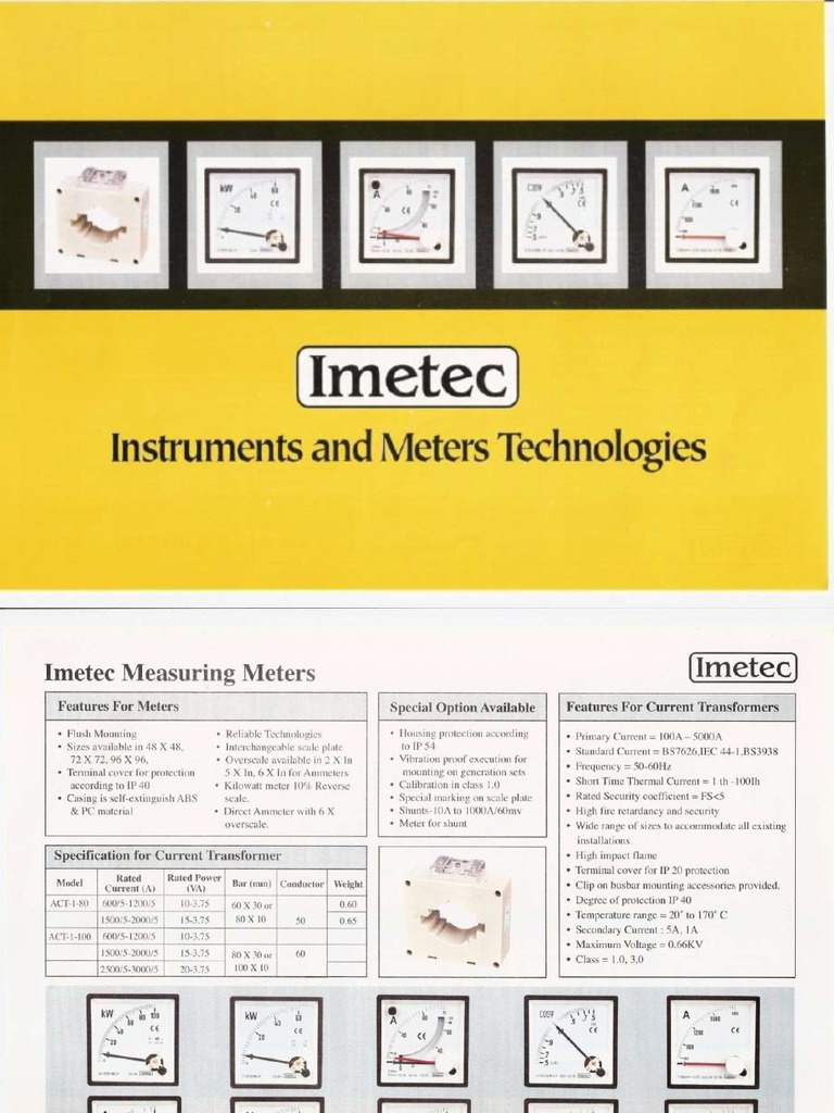 5.meter Imetec | PDF