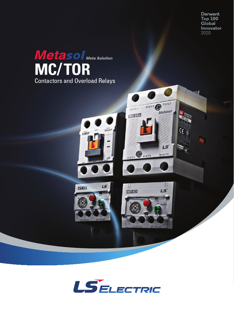7.contactor LS | PDF | Relay | Electric Motor