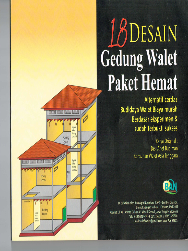 18 Desain Gedung Walet Paket Hemat | PDF