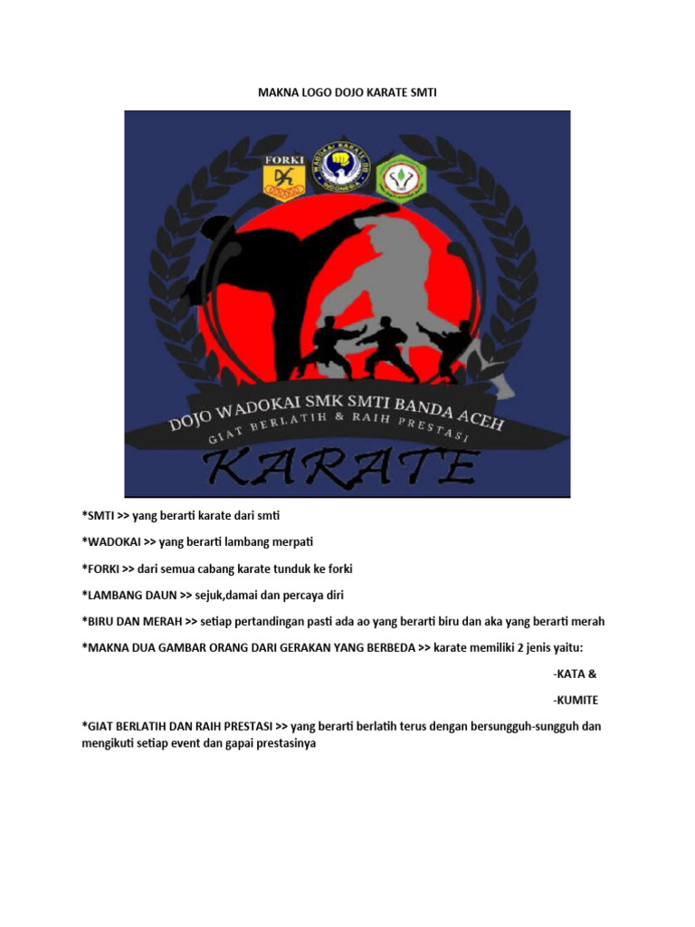 Arti Logo Dojo Karate Smti | PDF