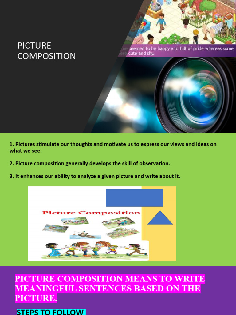 Picture Composition Guide for Students | PDF | Home & Garden | Art