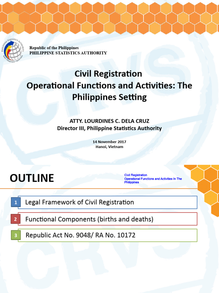 Civil Registration Procedures in the Philippines | PDF | Birth ...