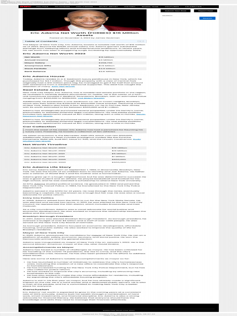 FireShot Capture 323 - Eric Adams Net Worth (FORBES) $16 Million Assets ...