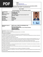 IC38 Exam Hall Ticket Instructions | PDF | Identity Document ...