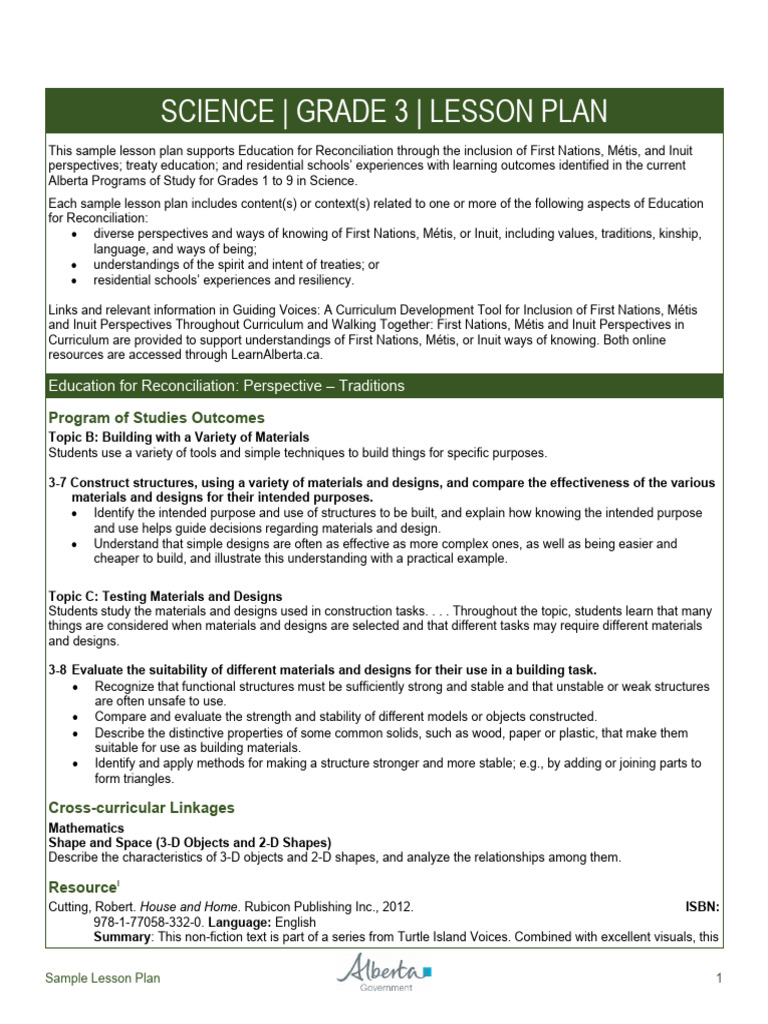 SLP - Science - Grade 3 | Download Free PDF | Curriculum | Lesson Plan