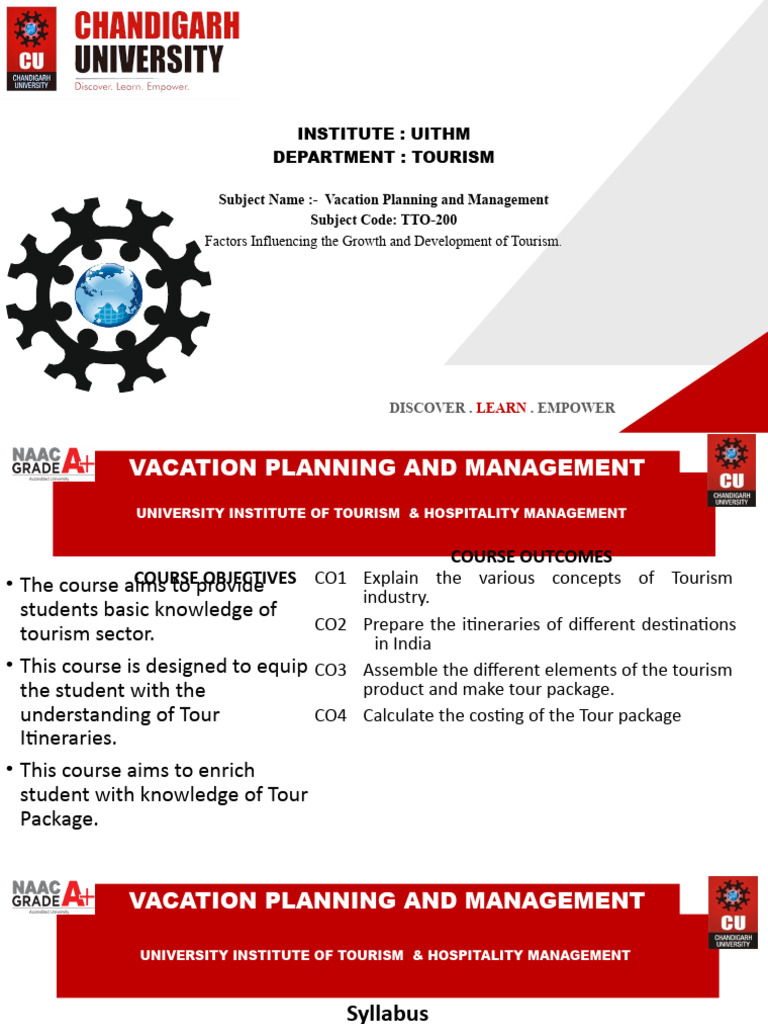 Role of Tourism Infrastructure in Promoting Tourism at Destination ...