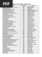 Three-Letter Asia Codes | PDF