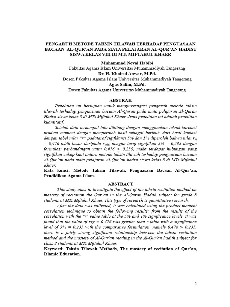 Jurnal M.noval Habibi | PDF