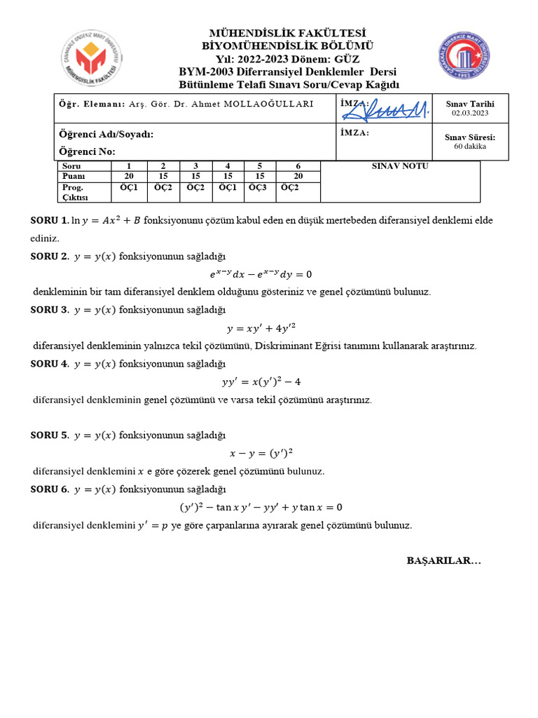 Bym 2003 (22 23 But Telafi) | PDF