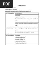 Cholecystitis Concept Map | PDF | Gallbladder | Medical Specialties