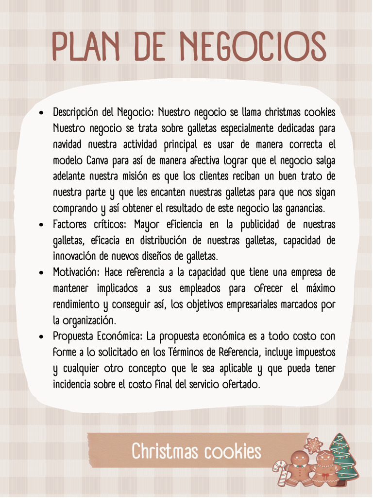Estructura de Un Plan de Negocios | PDF | Business | Mercado (economía)