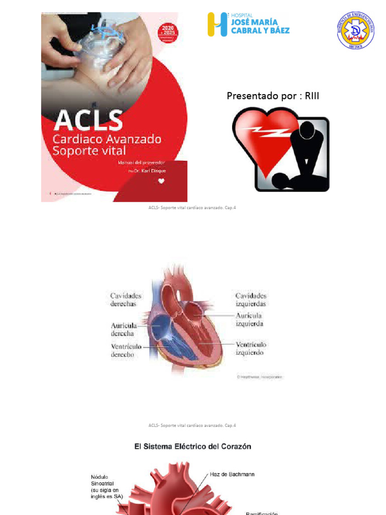 Acls 2 | PDF | Reanimación cardiopulmonar | Tos