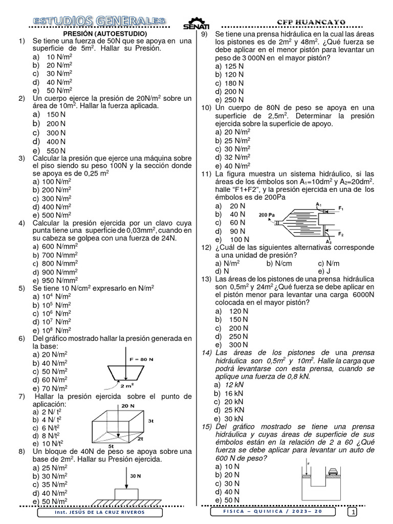 Formulario 008-202320 | PDF | Ciencias fisicas