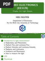 UV Light Intensity Units and Units Conversion | PDF | Watt | Ultraviolet