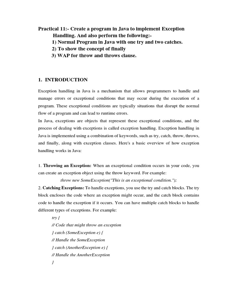 Java P11 Pdf Java Programming Language Computer Science