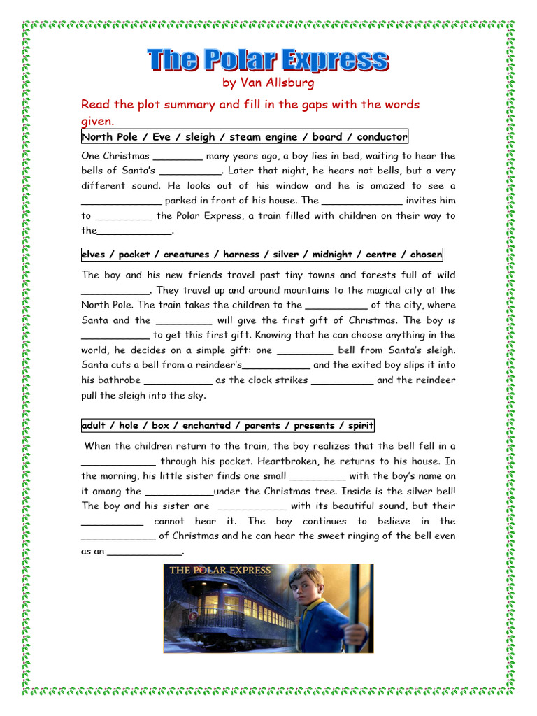 The Polar Express Story Summary | PDF