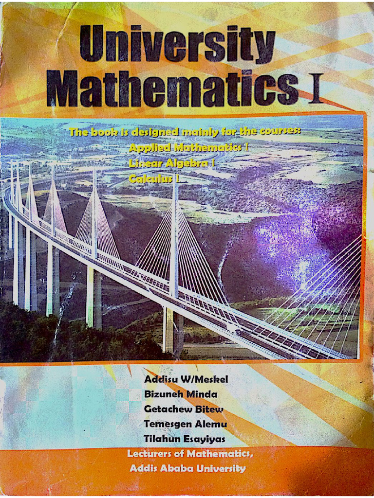 University Mathematics 1 | PDF
