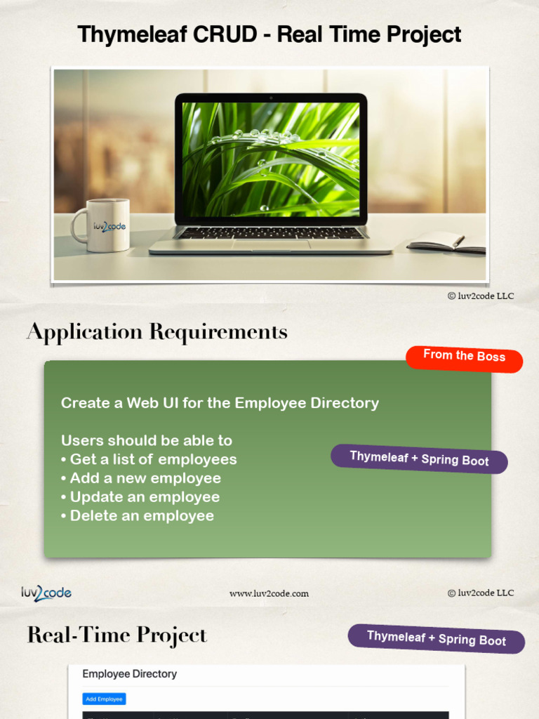 07 Spring Boot 3 Spring MVC Crud | PDF | Computer Engineering | Software Engineering
