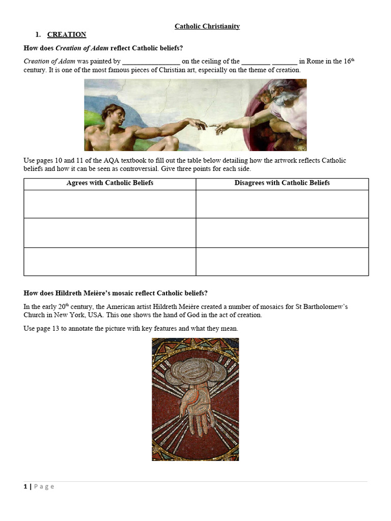 Catholic-Christianity-Revision-Booklet Shortened | PDF