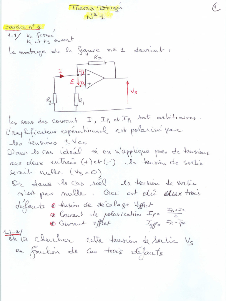 TD #1 (Correction) | PDF