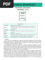Manual Neuropsi Breve Completo | PDF | Memoria | Atención