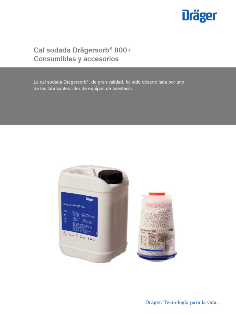 Sorb 800 Plus Pi 9049234 Es Es | PDF | Anestesia