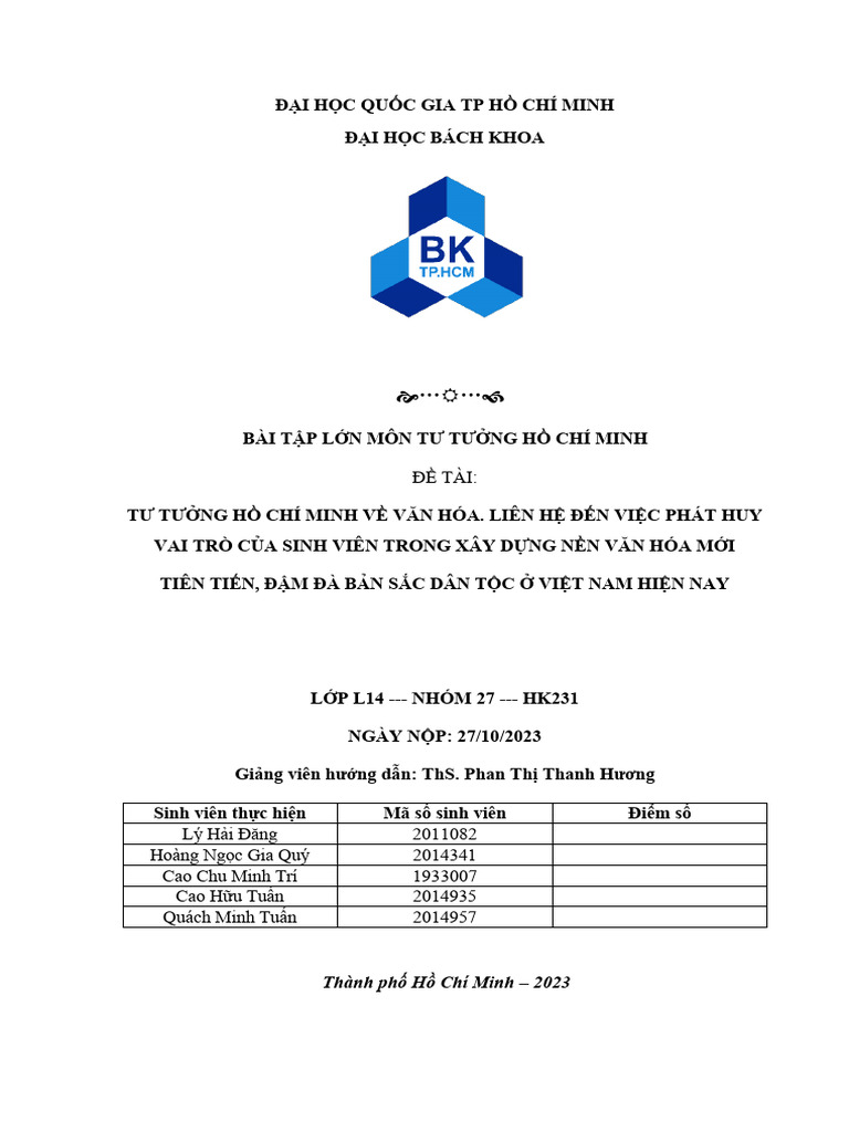 L14 - Nhóm - 27 - BTL N P | PDF