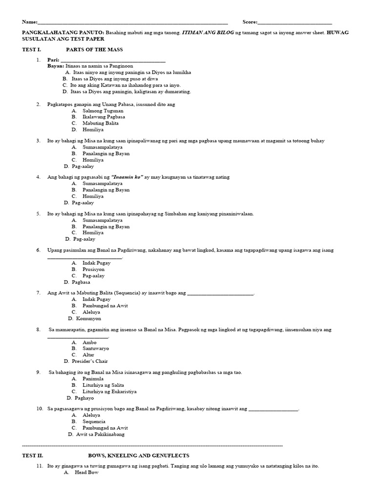 Final Written Exam | PDF
