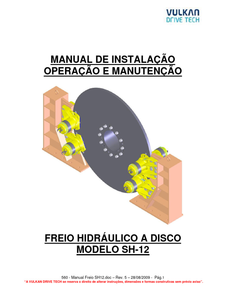 560 - Manual Do Freio SH12 | PDF | Freio | Parafuso