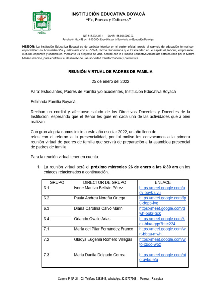 Circular No 1 2022 | PDF