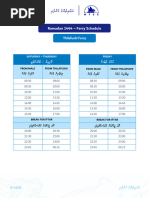 Schedule - Gozo Channel | PDF | Malta