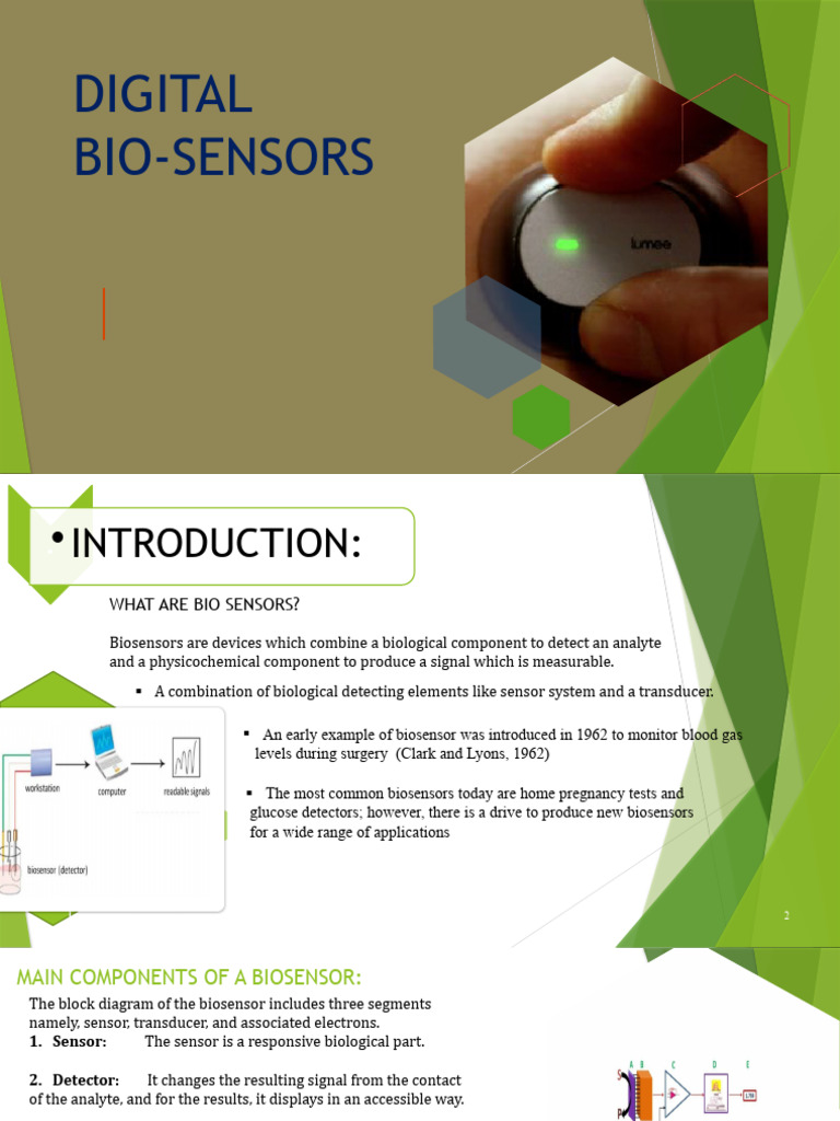 DLD Presentation | PDF | Biosensor | Sensor