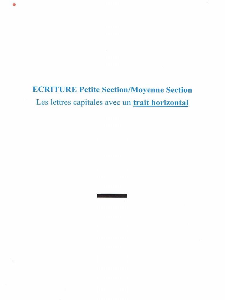 Écriture Des Lettres Capitales D'imprimerie Contenant Un Trait ...