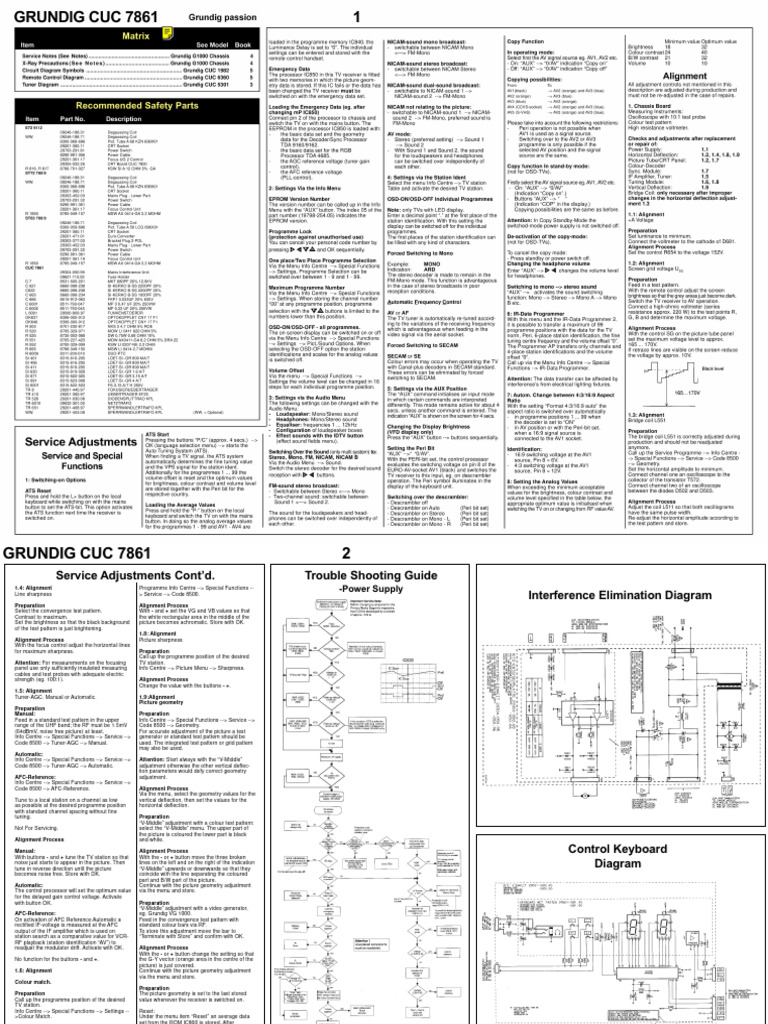 Chassis CUC 7861 FR | PDF | Information And Communications Technology ...